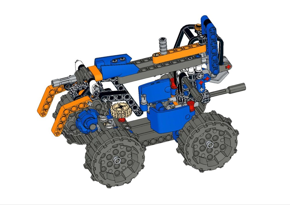 LEGO MOC Crane by NARP | Rebrickable - Build with LEGO