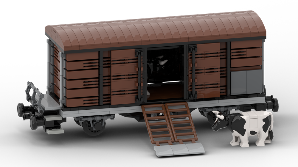 LEGO MOC Boxcar/ Goods wagon Hbi by KJViktor | Rebrickable - Build with ...