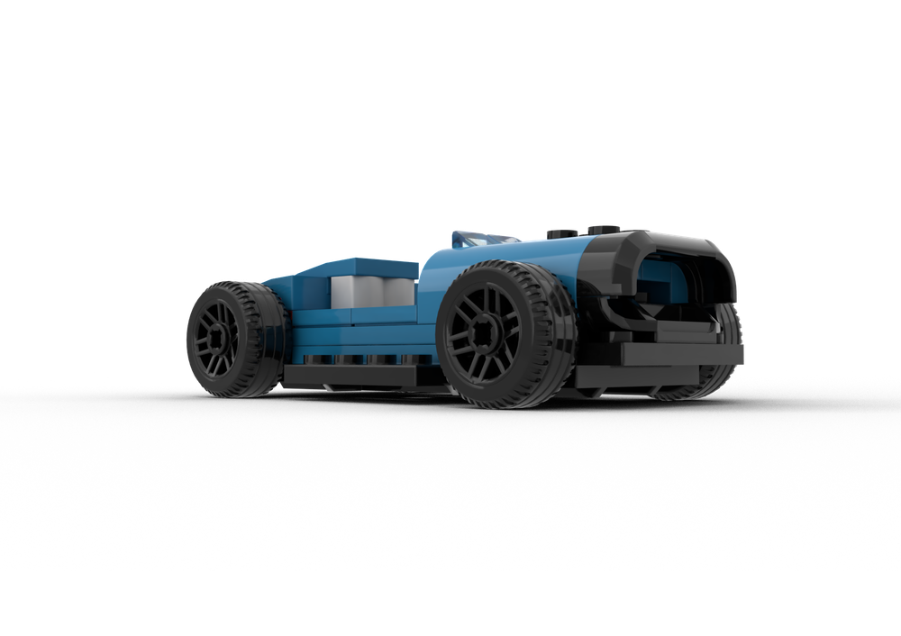 Lego Moc Roadster 2 By Flowtnt Rebrickable Build With Lego