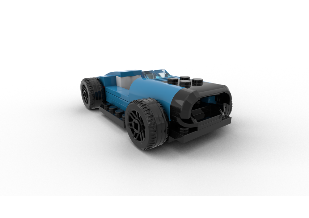Lego Moc Roadster 2 By Flowtnt Rebrickable Build With Lego