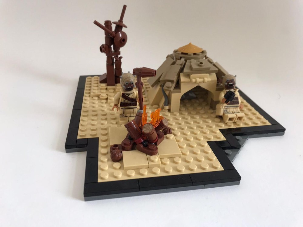 LEGO MOC Tusken Raider Tent Moc by EVA01René | Rebrickable - Build with ...