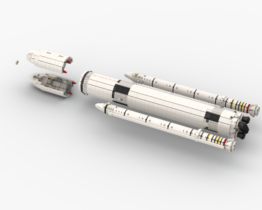 LEGO MOC NASA Space Launch System - 2011 concept (SLS) (1:110 scale) by ...