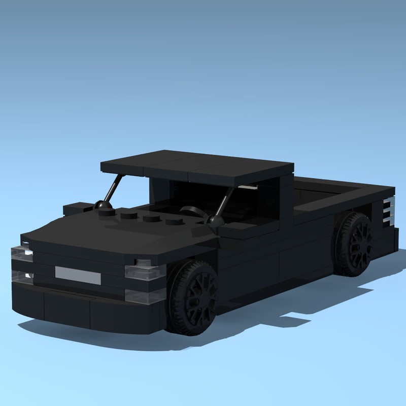 LEGO MOC 2006 Chevrolet Silverado lowered by EnzoBricks | Rebrickable ...