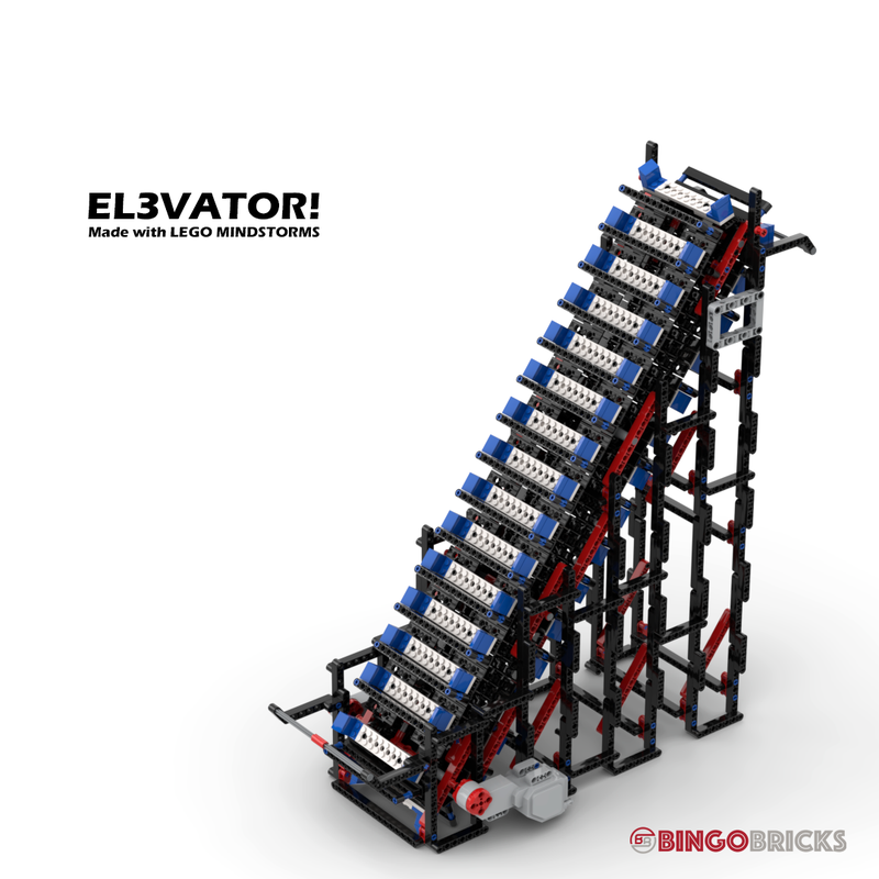 LEGO MOC-114127 EL3VATOR! - MARBULA ONE FAN PROJECT - LIFT YOUR MARBLES ...