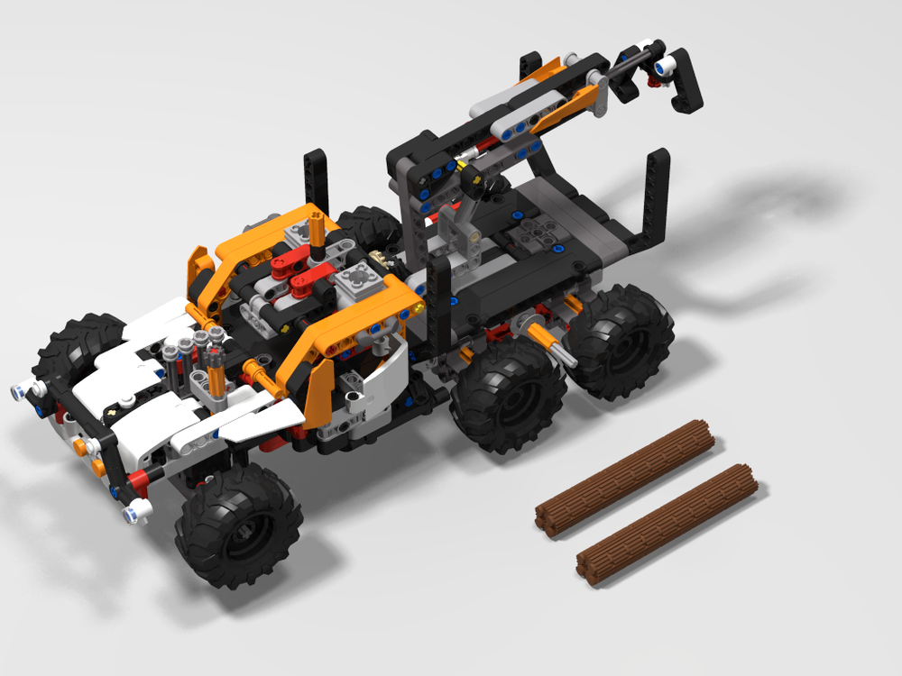 LEGO MOC Timber transport vehicle in 42139 by nofans2 | Rebrickable ...