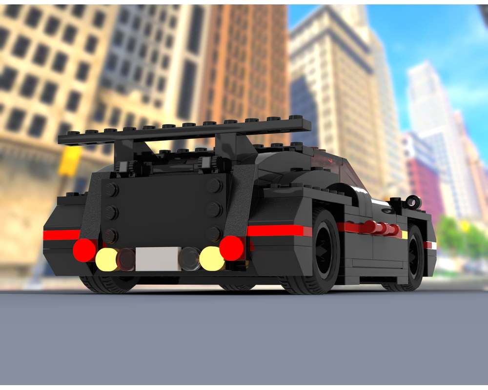 Lego Moc Big With Pullback Motor By Ramoscars Rebrickable Build