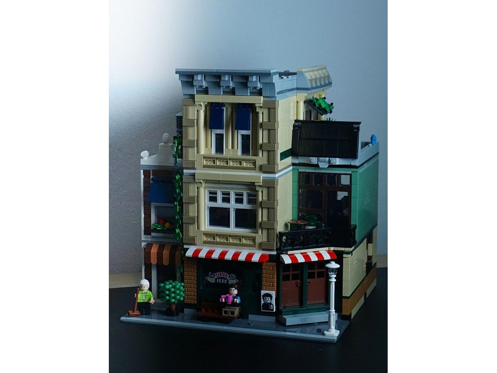 Lego Moc Modular Central Perk By Legofan21 Rebrickable Build With Lego