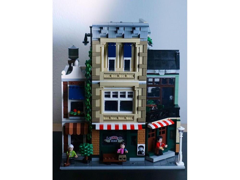 Lego Moc Modular Central Perk By Legofan21 Rebrickable Build With Lego