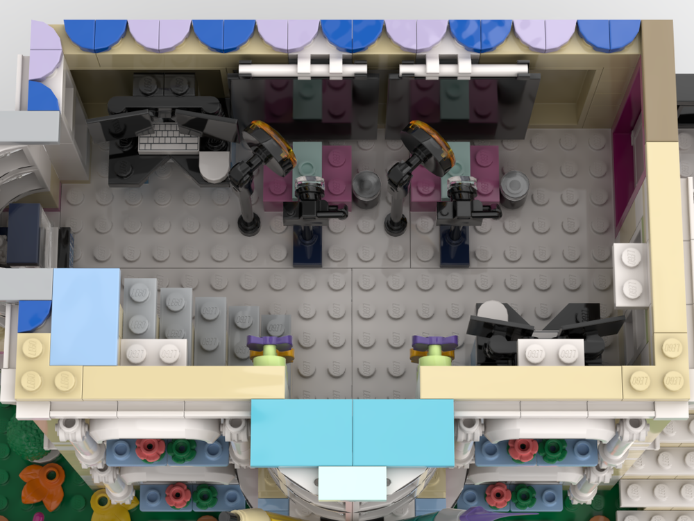Lego Moc Emmas Art School Corner By Brick Artisan Rebrickable