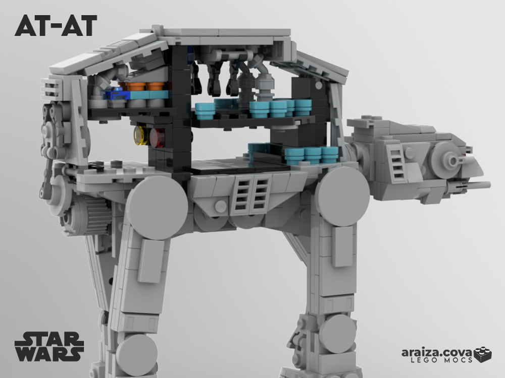 LEGO MOC AT-AT - Mid USC by TheGoodUnicorn | Rebrickable - Build with LEGO