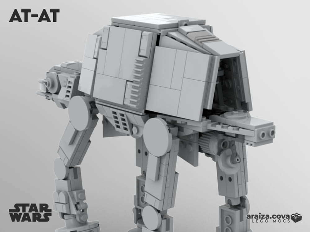 LEGO MOC AT-AT - Mid USC by TheGoodUnicorn | Rebrickable - Build with LEGO