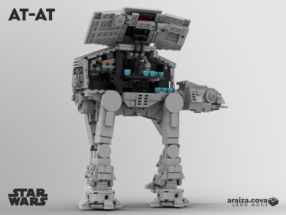 LEGO MOC AT-AT - Mid USC by TheGoodUnicorn | Rebrickable - Build with LEGO