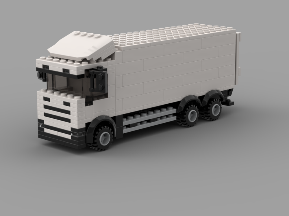 LEGO MOC Scania p320 cargo truck (city scale) by viktor250e ...