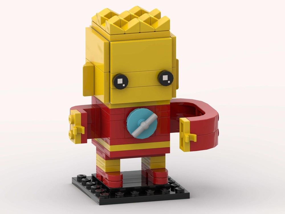 LEGO MOC Stretch Dude Bart (The Simpsons) by Puremadness | Rebrickable ...