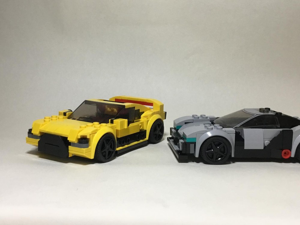 LEGO MOC Hyperion XP1 with mercedes racing set ( 76909) by HKLegoCar ...