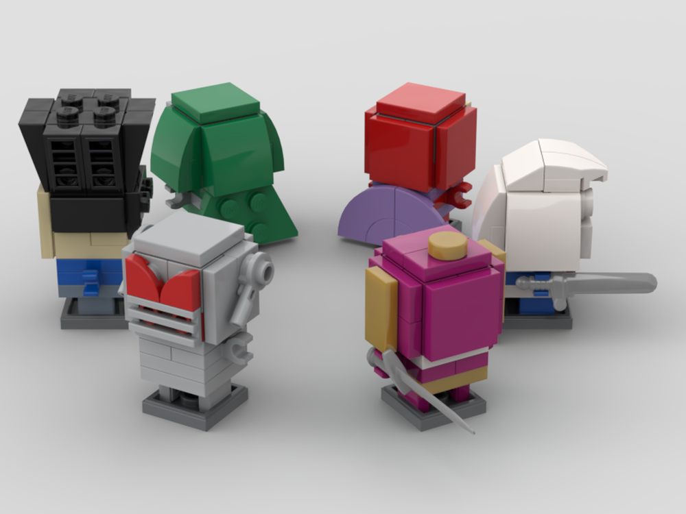 LEGO MOC Mini-Brickheadz - Old School Marvel Vilains by Thierry ...