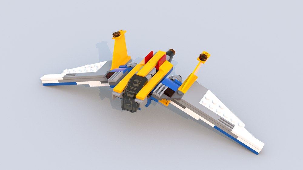 LEGO MOC 31042 Super Soarer: Earth Fighter by Yurikeh | Rebrickable ...