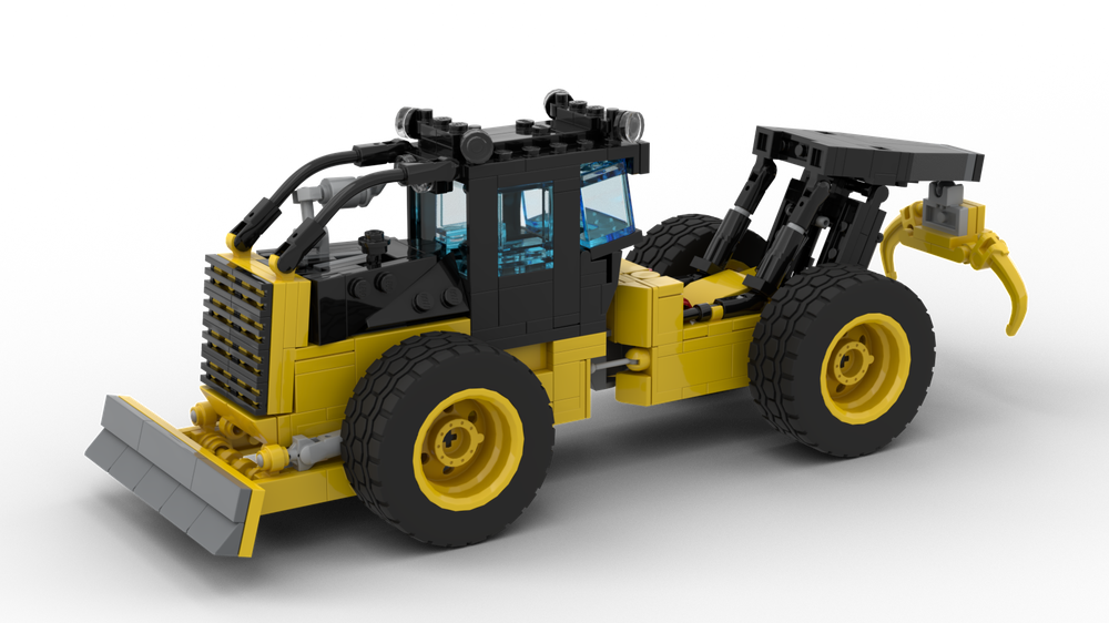 LEGO MOC CAT 545C Skidder by Yellow.LXF | Rebrickable - Build with LEGO
