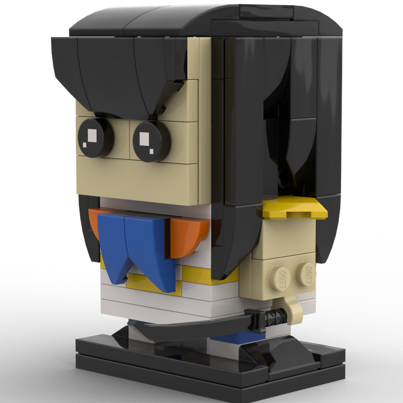 LEGO MOC-114273 Satsuki Brickheadz by Fil_94 | Rebrickable - Build with ...