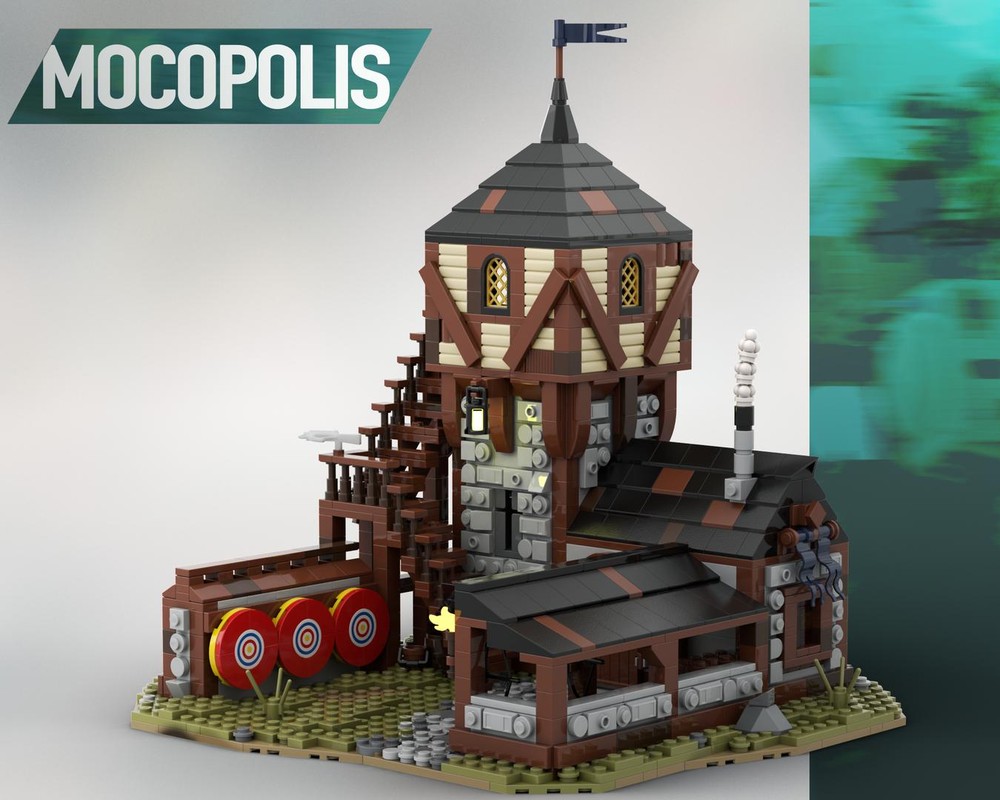 LEGO MOC Medieval Archers Range by MOCOPOLIS | Rebrickable - Build with ...