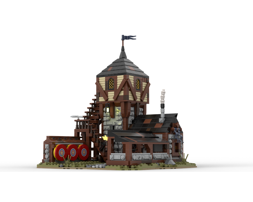 LEGO MOC Medieval Archers Range by MOCOPOLIS | Rebrickable - Build with ...