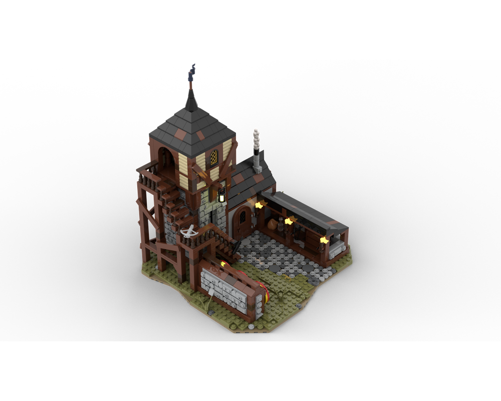 LEGO MOC Medieval Archers Range by MOCOPOLIS | Rebrickable - Build with ...