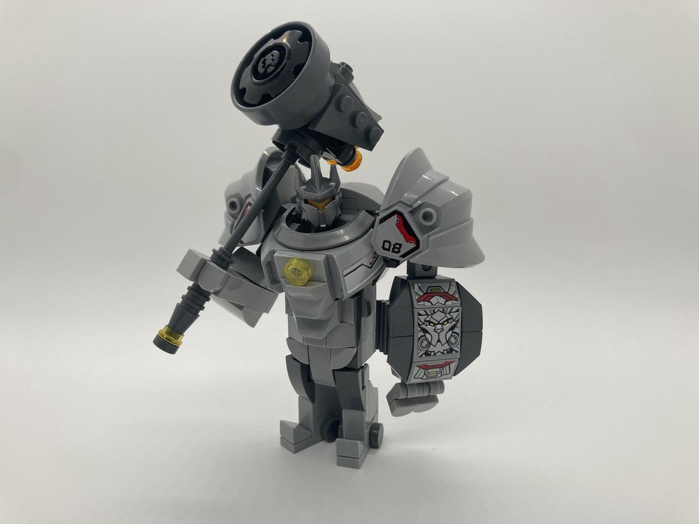 LEGO MOC Reinhardt by BricksBoardsAndBits | Rebrickable - Build with LEGO