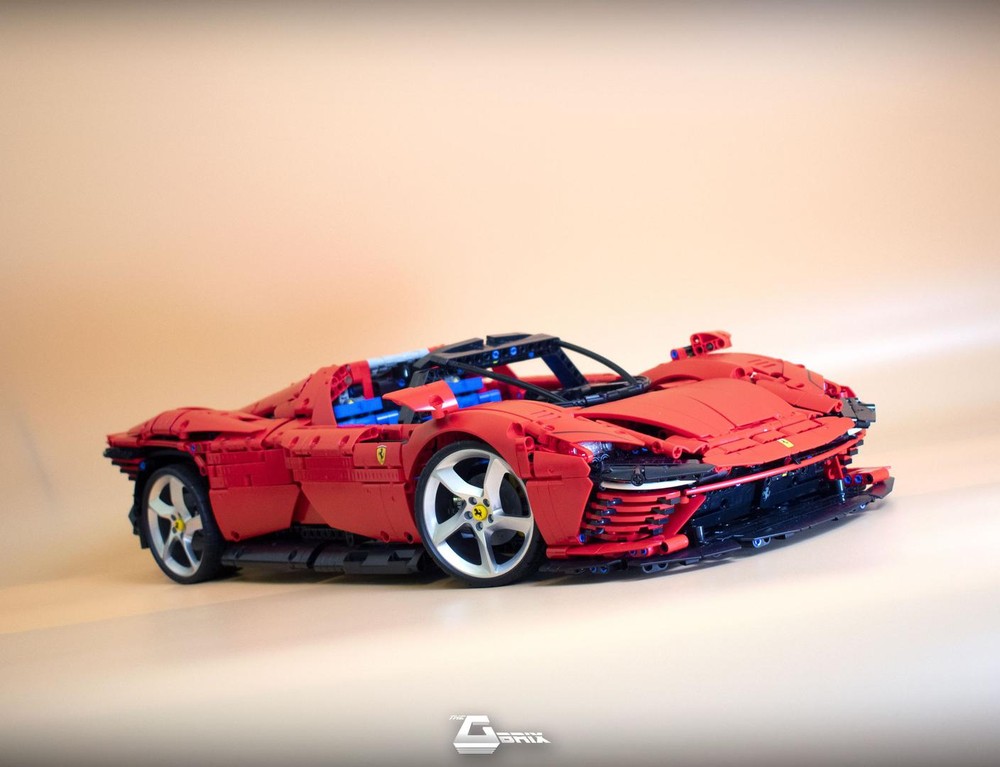 LEGO MOC LEGO Technic Ferrari Daytona SP3 Headlight and Doors Mods by ...