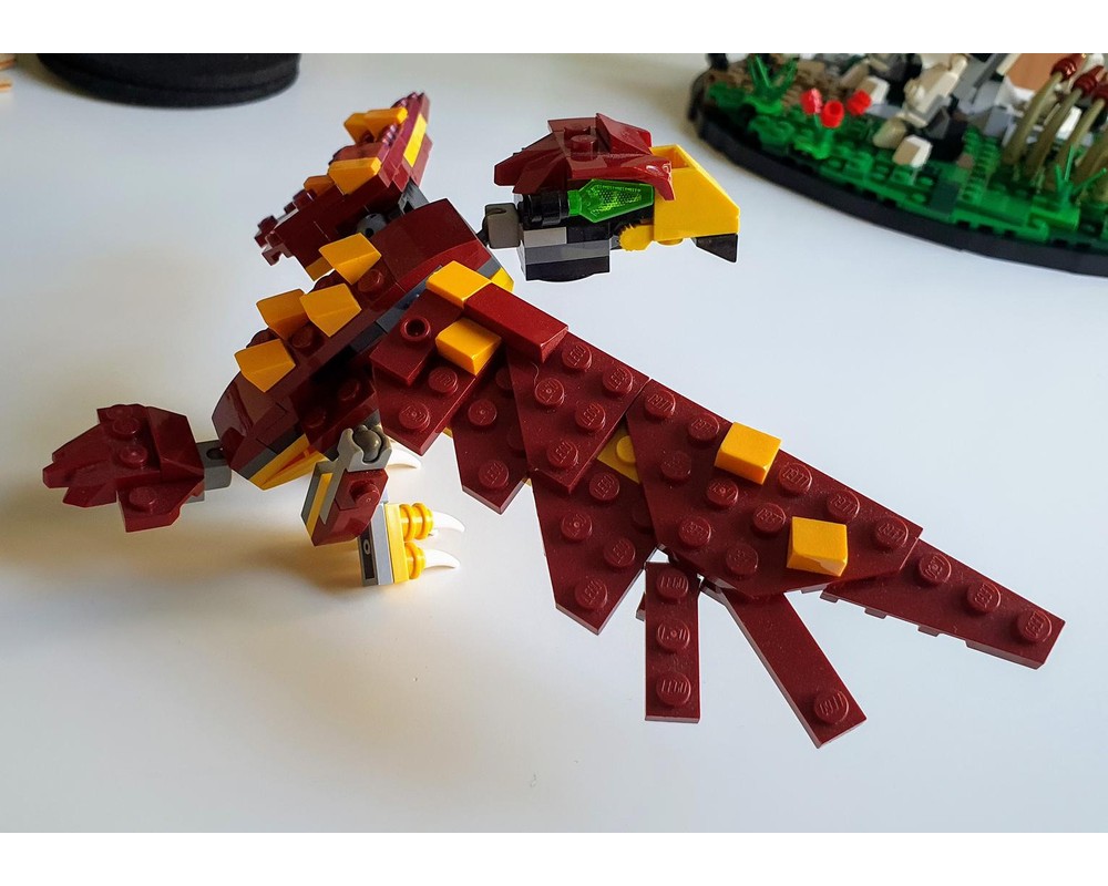 LEGO MOC Mythical Eagle by kamila | Rebrickable - Build with LEGO