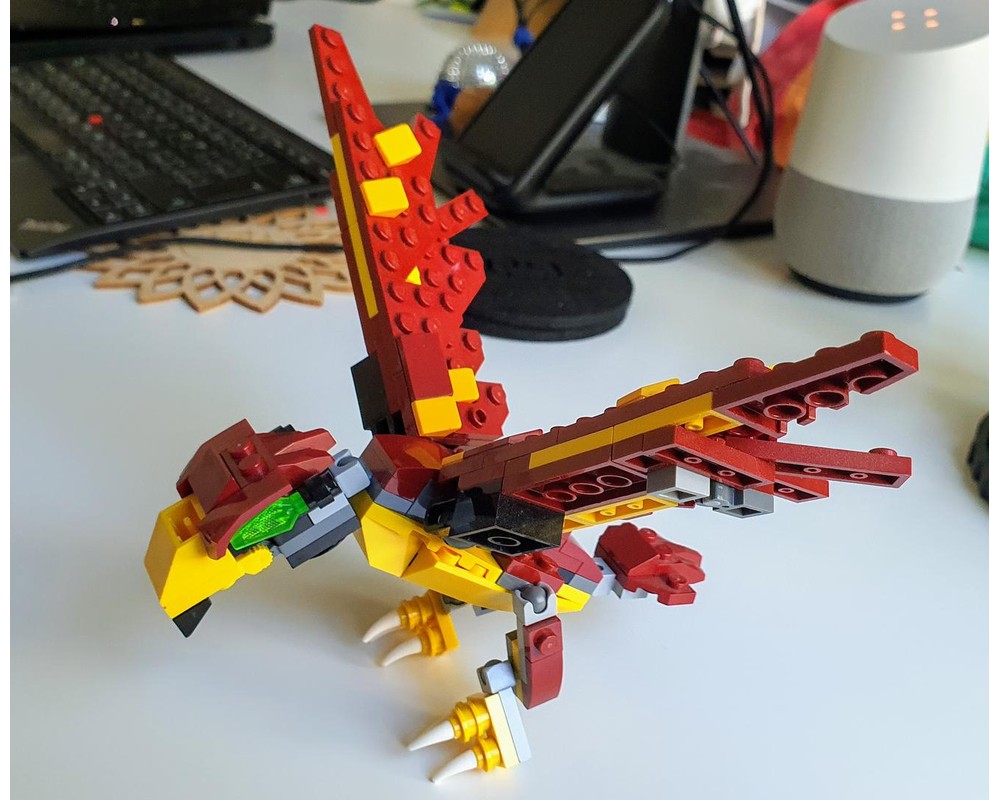 LEGO MOC Mythical Eagle by kamila | Rebrickable - Build with LEGO