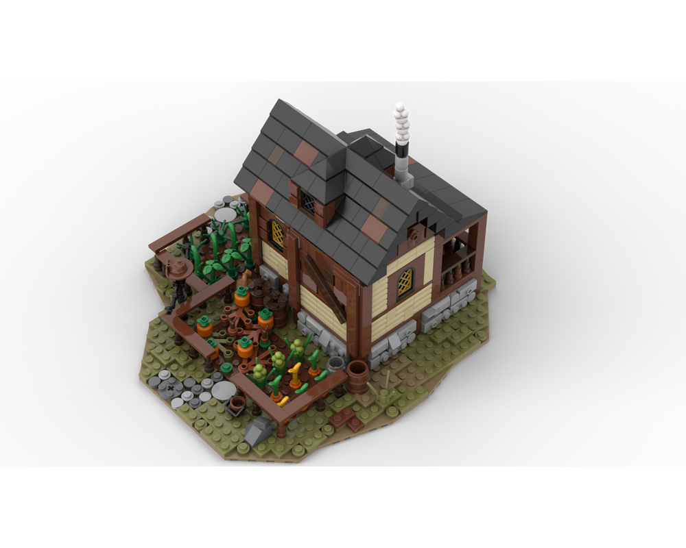 LEGO MOC Medieval Peasant`s House & Farm by MOCOPOLIS | Rebrickable ...