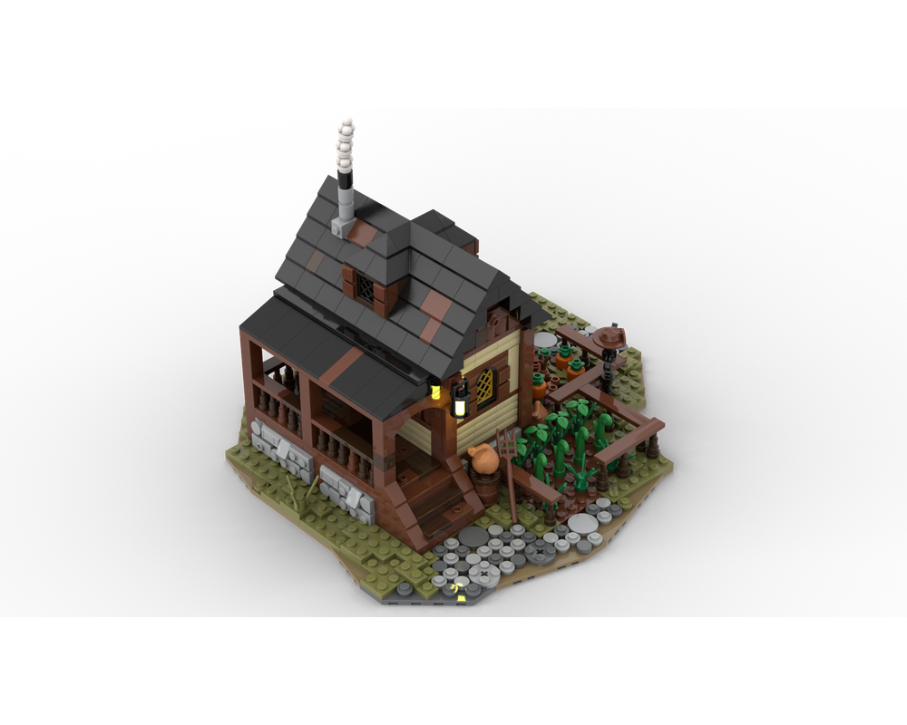 LEGO MOC Medieval Peasant`s House & Farm by MOCOPOLIS | Rebrickable ...