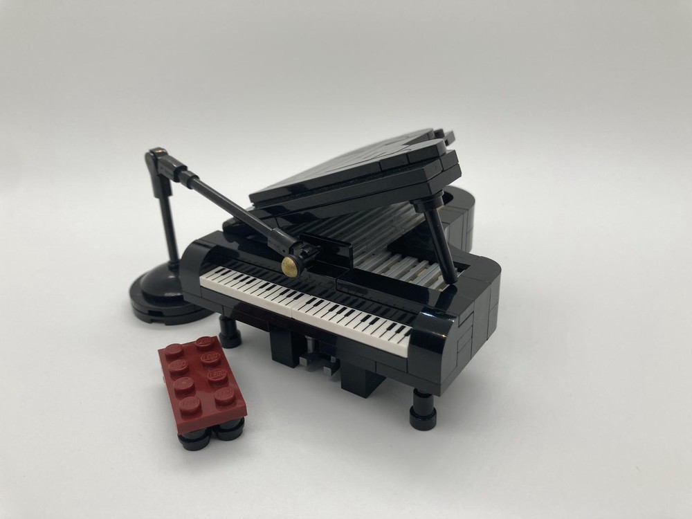 LEGO MOC Grand Piano (Minifig Scale) by BricksBoardsAndBits ...