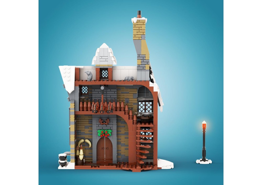 LEGO MOC Lego Hogsmeade (Three Broomsticks Inn) by MartinDesign | Rebrickable - Build with LEGO