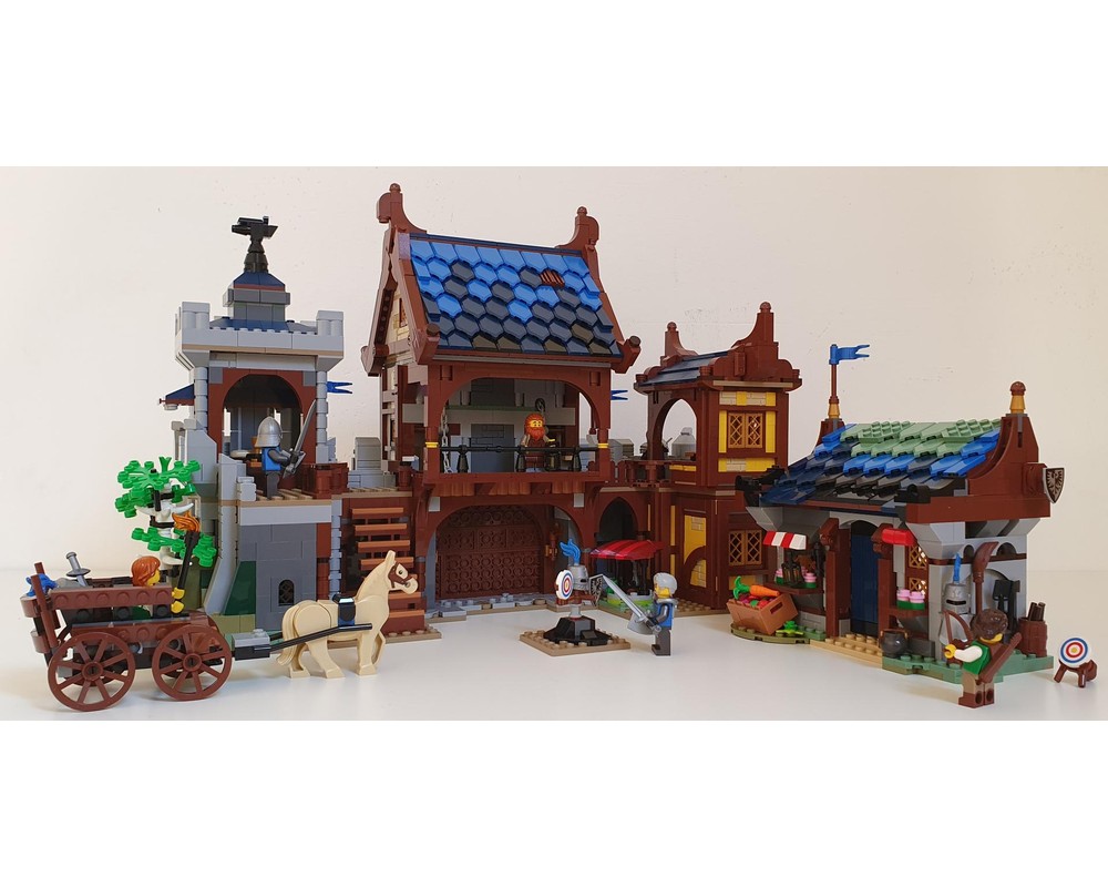 LEGO MOC Medieval Castle Gate by Gr33tje13 | Rebrickable - Build with LEGO