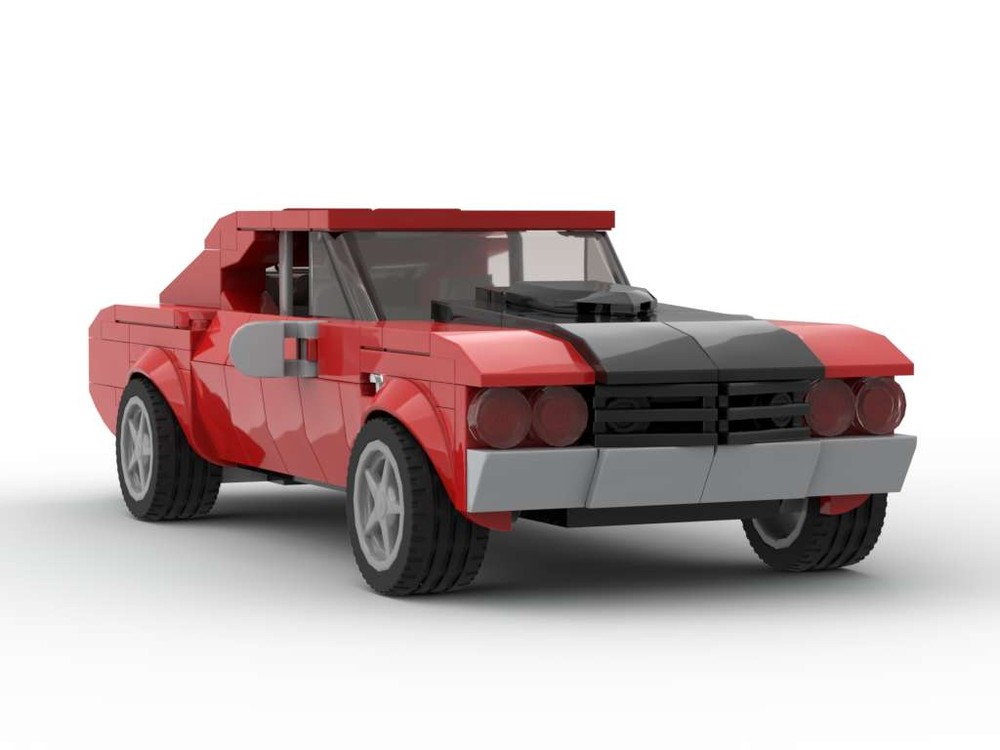 LEGO MOC Jack Reacher's Bowtie Chevelle by IBrickedItUp | Rebrickable ...