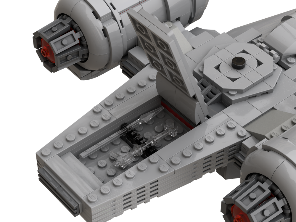 Lego Moc Midi Scale Razor Crest By Overraptor Rebrickable Build