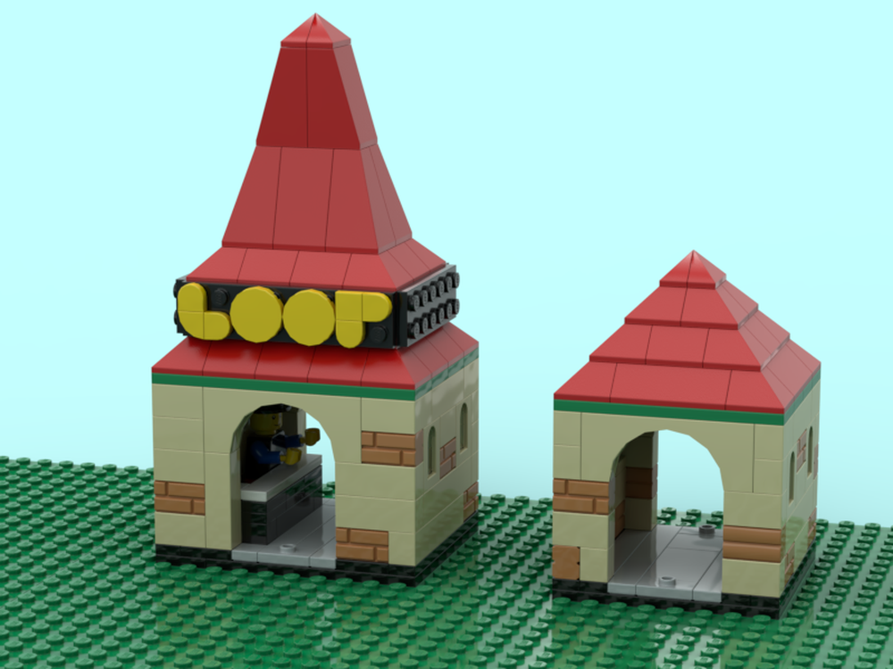 LEGO MOC MOC - Entrance/Exit Standard Theme RCT2 by limeoz46 ...
