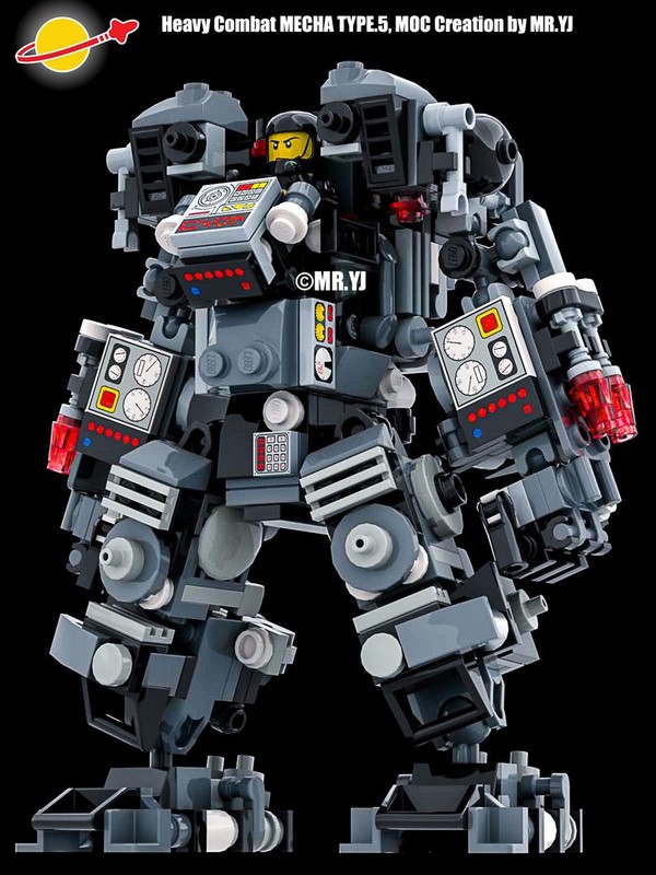 LEGO MOC HEAVY COMBAT Space-Mecha TYPE.5 by MR.YJ | Rebrickable - Build ...