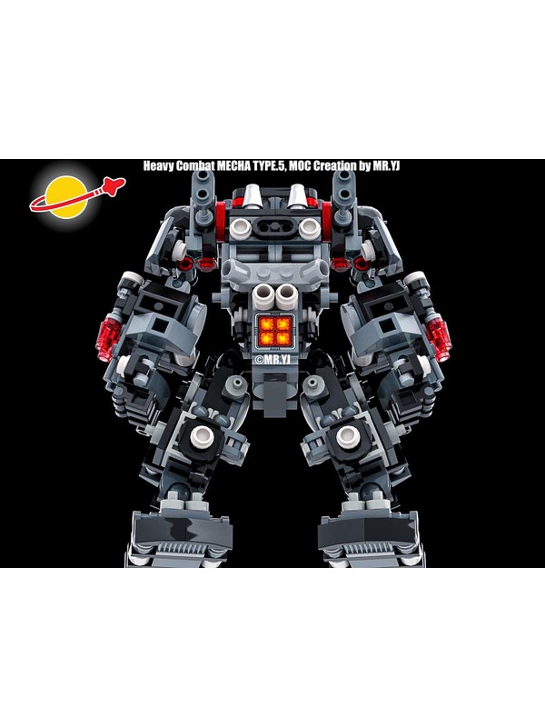 LEGO MOC HEAVY COMBAT Space-Mecha TYPE.5 by MR.YJ | Rebrickable - Build ...