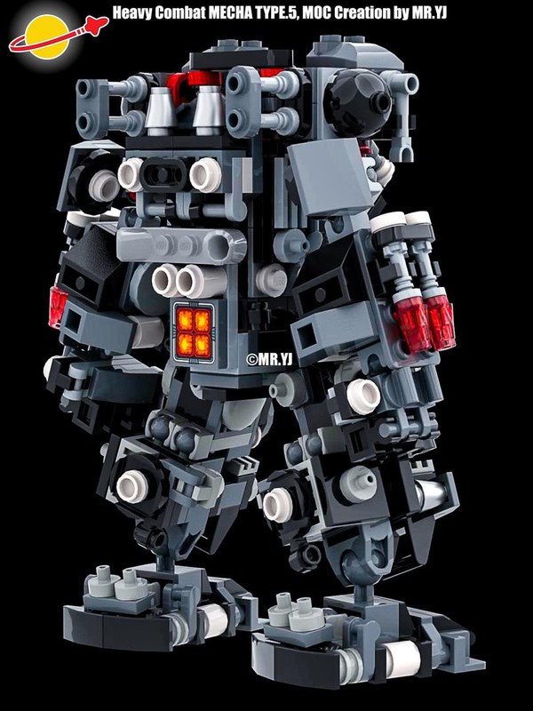 LEGO MOC HEAVY COMBAT Space-Mecha TYPE.5 by MR.YJ | Rebrickable - Build ...