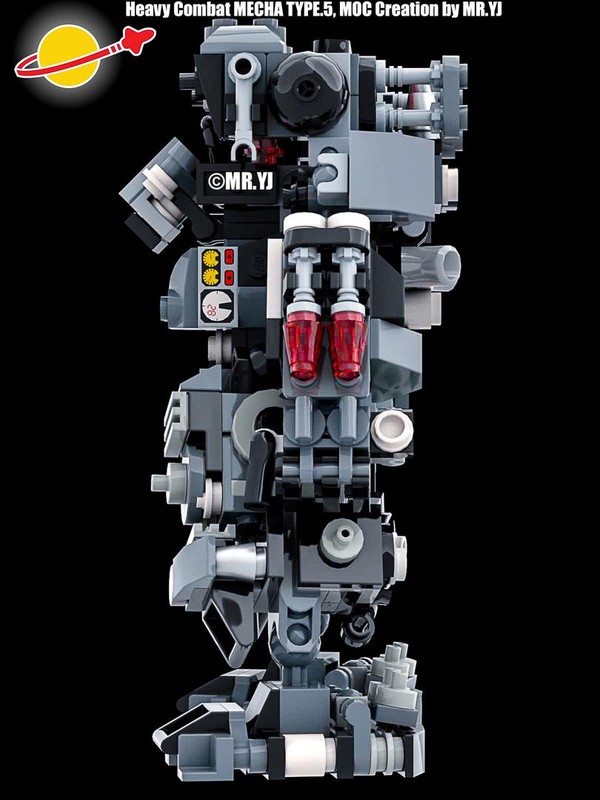 LEGO MOC HEAVY COMBAT Space-Mecha TYPE.5 by MR.YJ | Rebrickable - Build ...