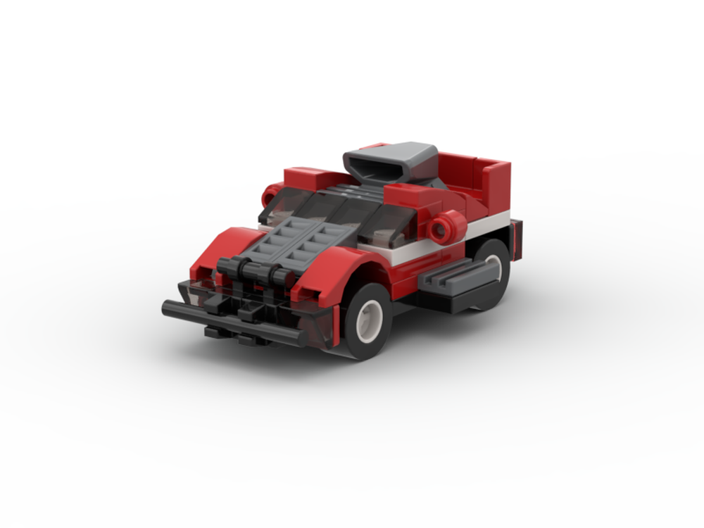 LEGO MOC Red Racer by DanyTaras | Rebrickable - Build with LEGO