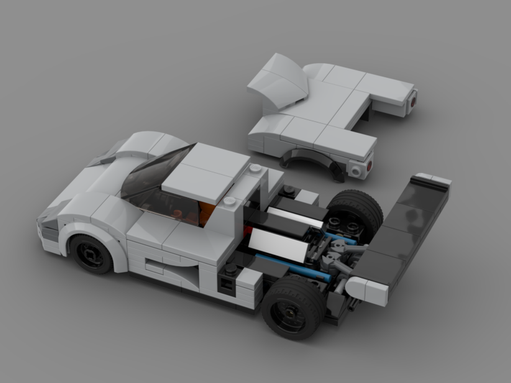 LEGO MOC 1989 Sauber C9 by 2g_bricks | Rebrickable - Build with LEGO