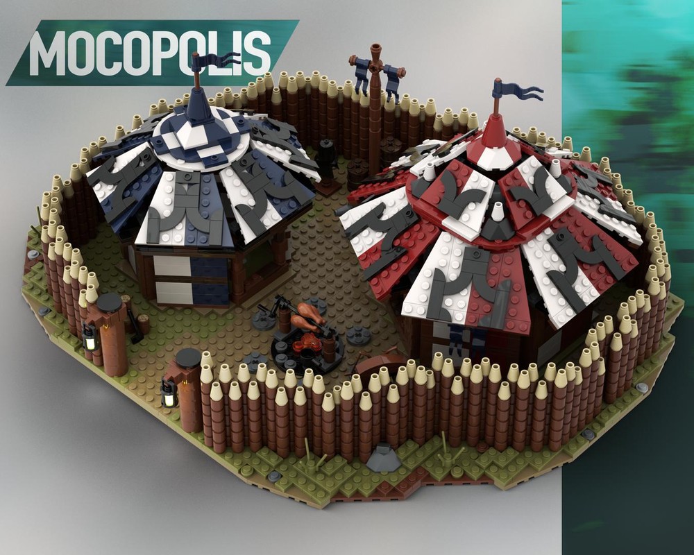 LEGO MOC Medieval Mercenary Camp by MOCOPOLIS | Rebrickable - Build ...