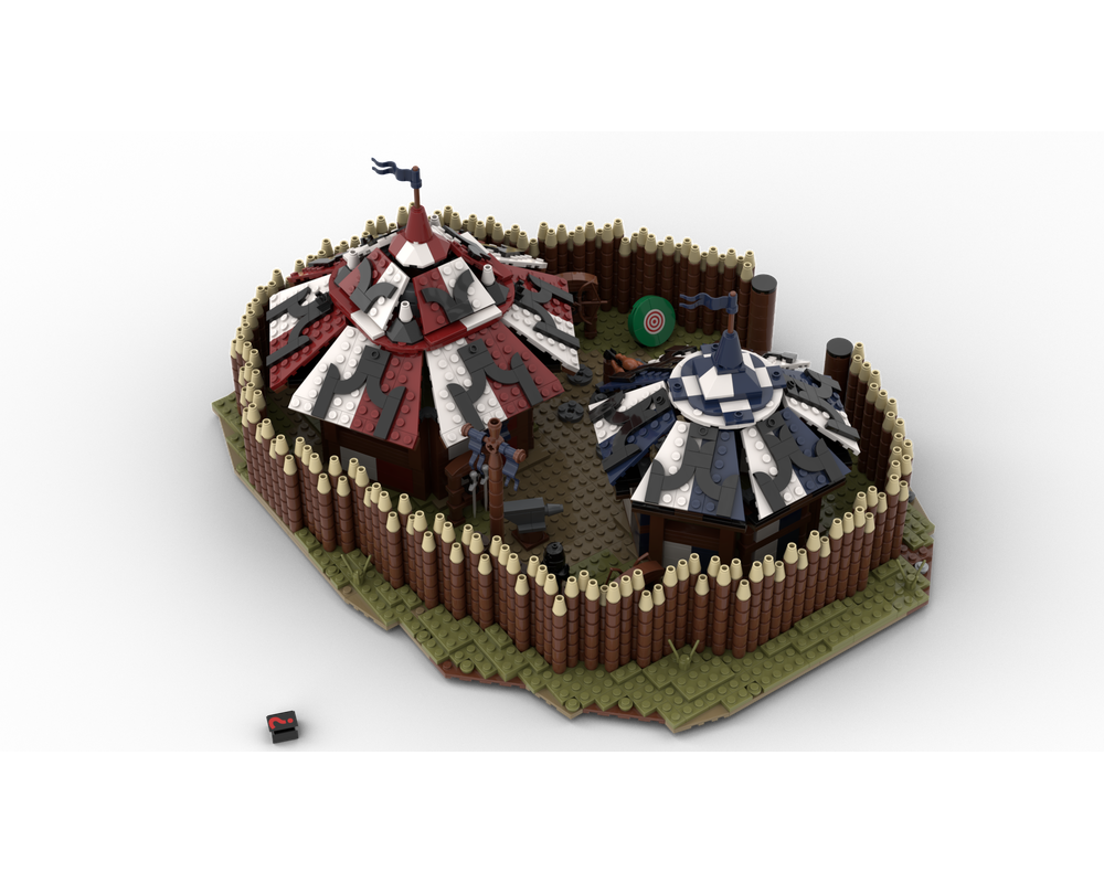 LEGO MOC-114605 Medieval Mercenary Camp by MOCOPOLIS | Rebrickable ...