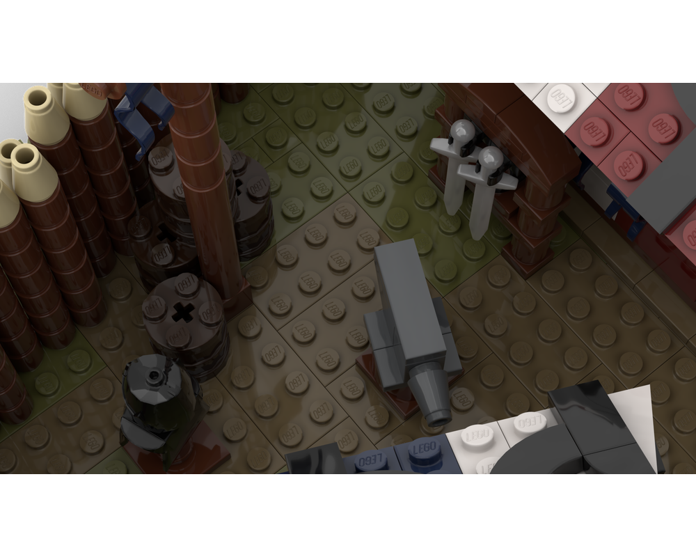 LEGO MOC-114605 Medieval Mercenary Camp by MOCOPOLIS | Rebrickable ...