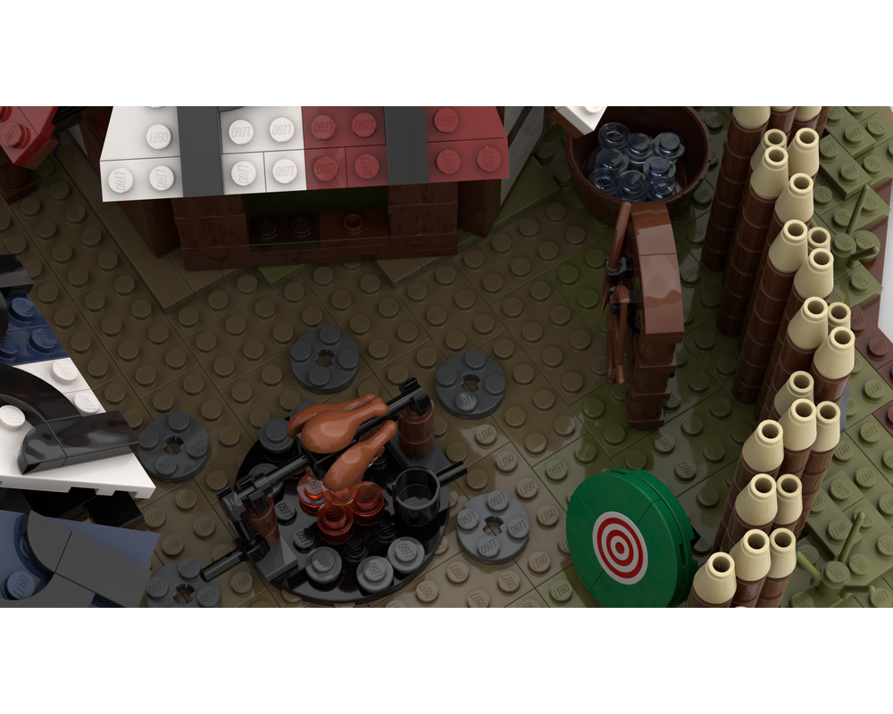 LEGO MOC Medieval Mercenary Camp by MOCOPOLIS | Rebrickable - Build ...