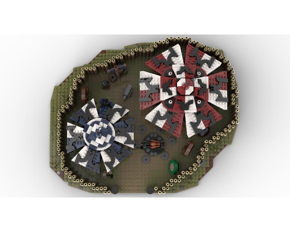LEGO MOC-114605 Medieval Mercenary Camp by MOCOPOLIS | Rebrickable ...