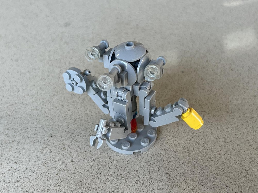 Lego Moc Fallout Mr Handy By Pickanyusername Rebrickable Build With
